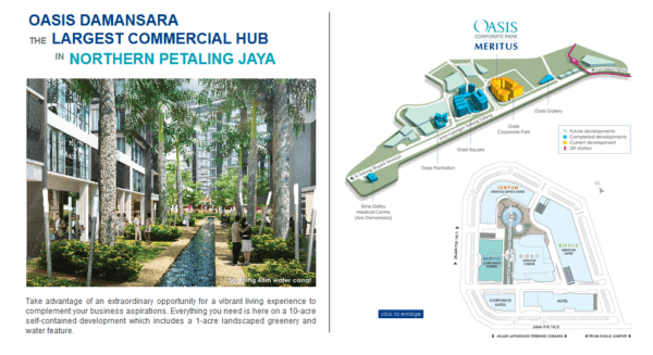 Meritus Tower 1 & 2, Oasis Corporate Park, Ara Damansara | Office Space ...